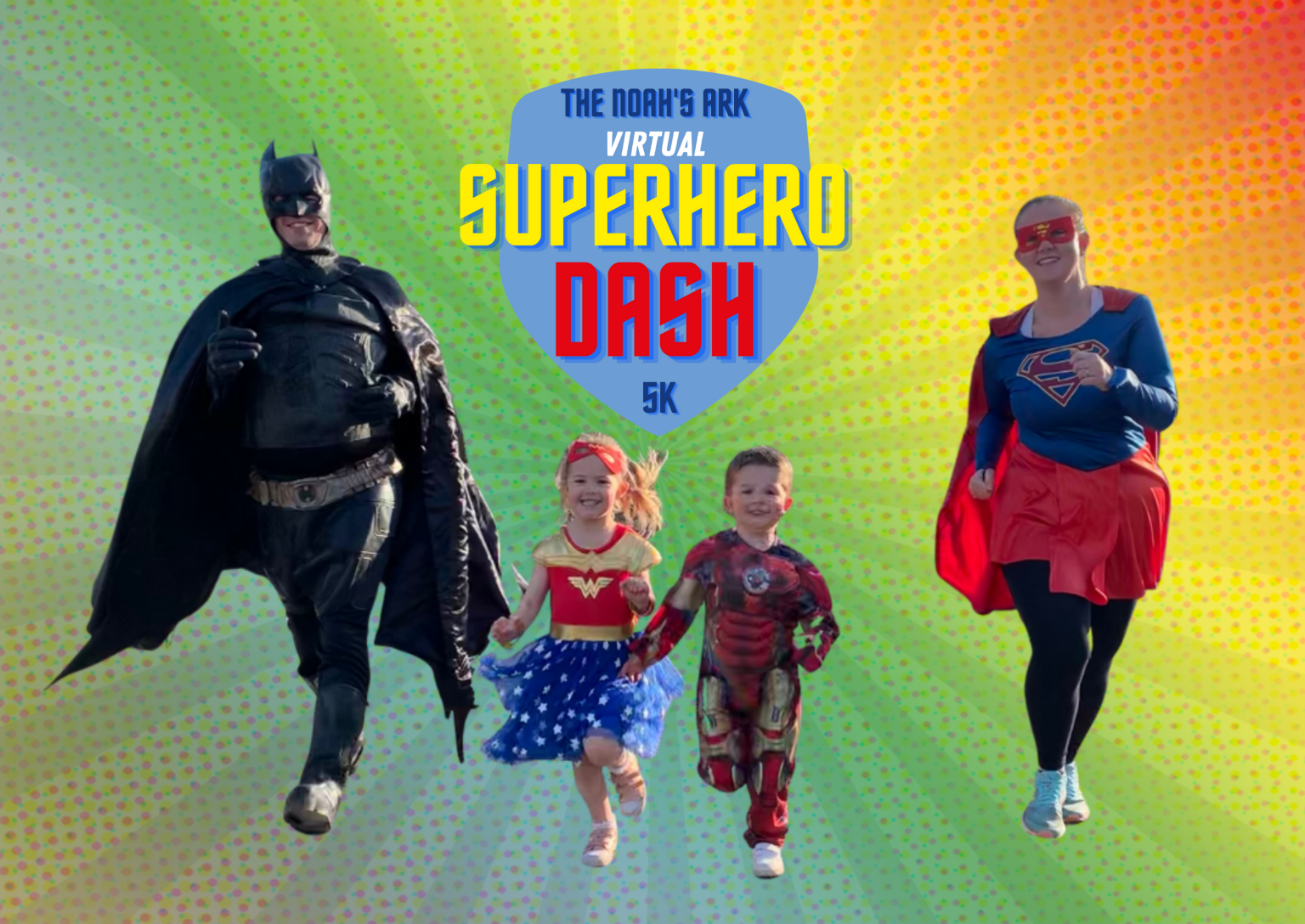 Virtual Superhero Dash - Noahs Ark Children's Hospital Charity